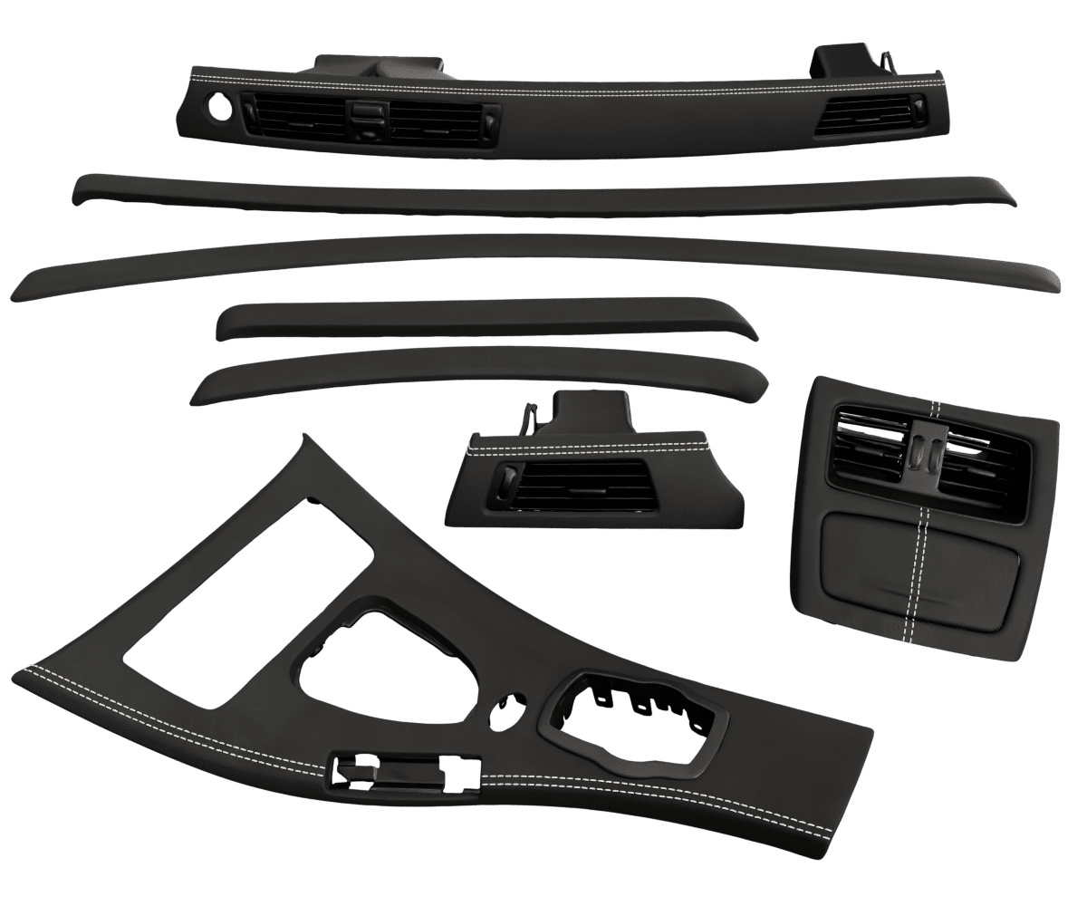 06-13 BMW E92 E93 M ALCANTARA SUEDE NAPPA TRIM SET - Island Racewerks
