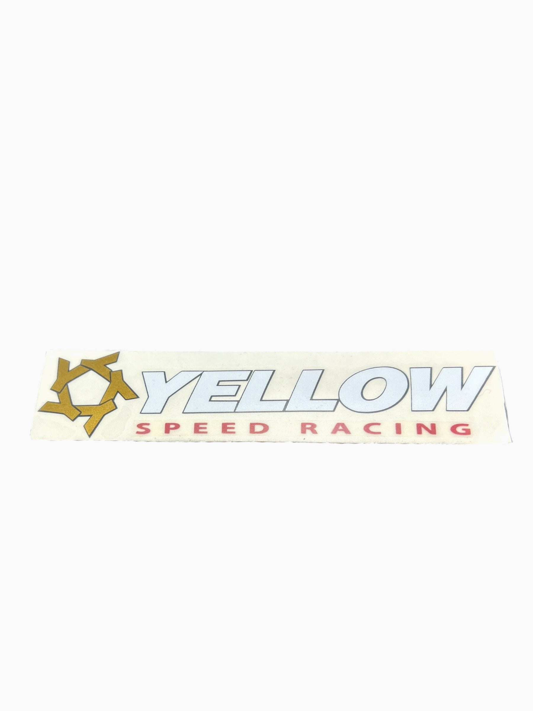 Yellow Speed Racing USA Decal - Island Racewerks