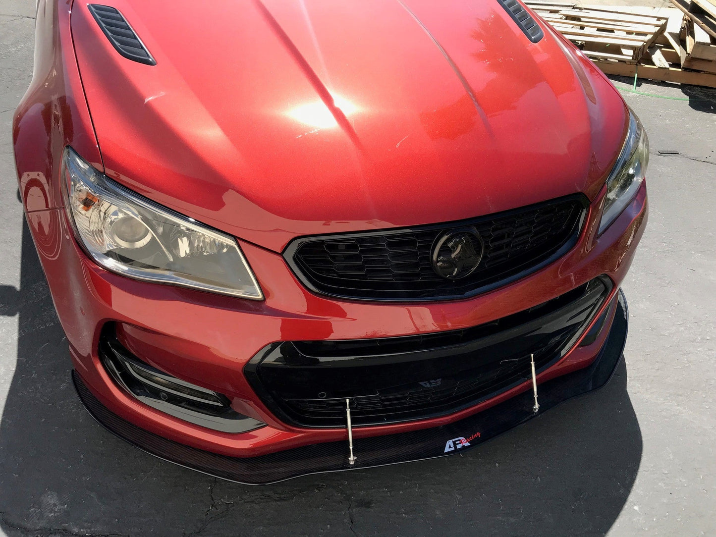 Chevrolet SS Sedan Carbon Fiber Front Wind Splitter - Island Racewerks