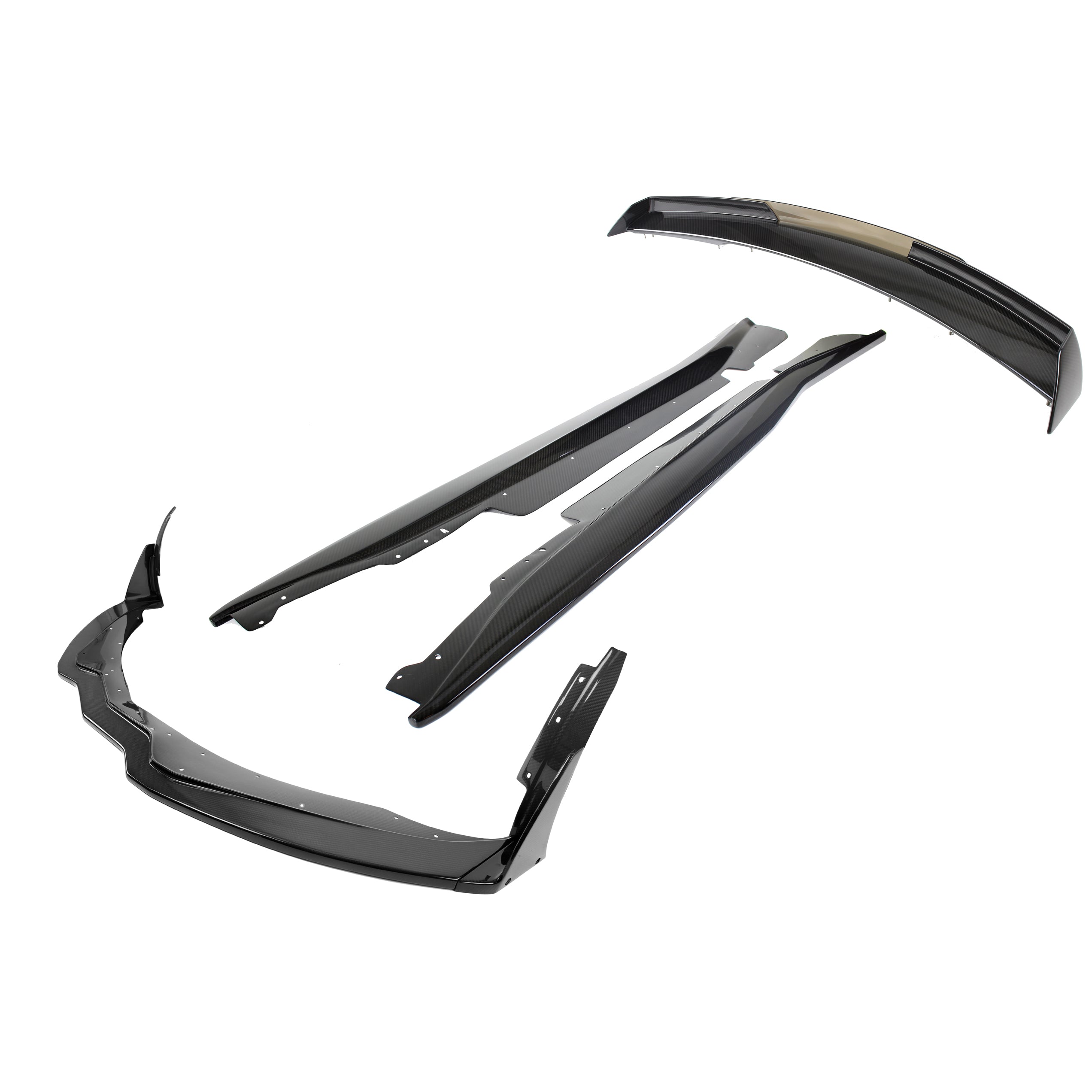 Chevrolet Corvette C7 Z06 Track Pack Carbon Fiber Aero Kit (Version 2 ...