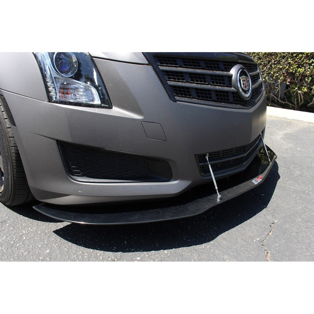 Cadillac ATS Sedan Carbon Fiber Front Wind Splitter 2012-2019 - Island ...