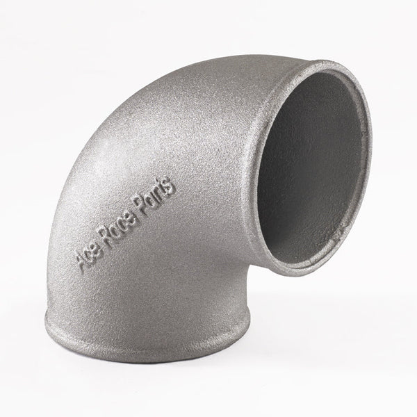 2.500" OD Tight Radius 90° Elbow - Cast Aluminum - Island Racewerks