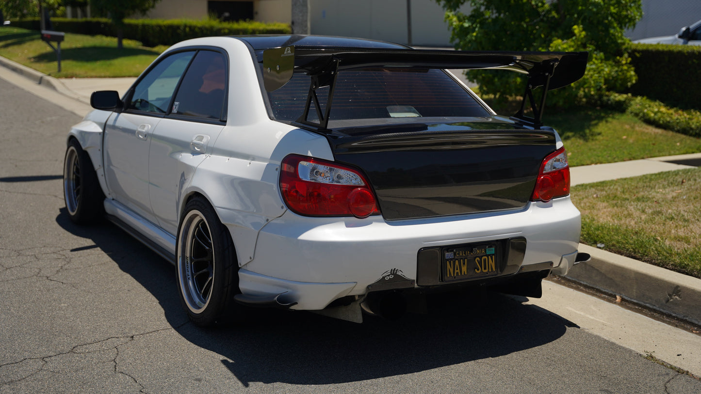 Carbon Fiber Subaru Impreza WRX/ STI License Plate Frame 2004-2007 ...