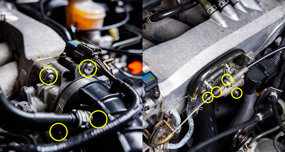 Titanium Hardware Throttle Body Kit - F20C | F22C1 Engine - Island ...