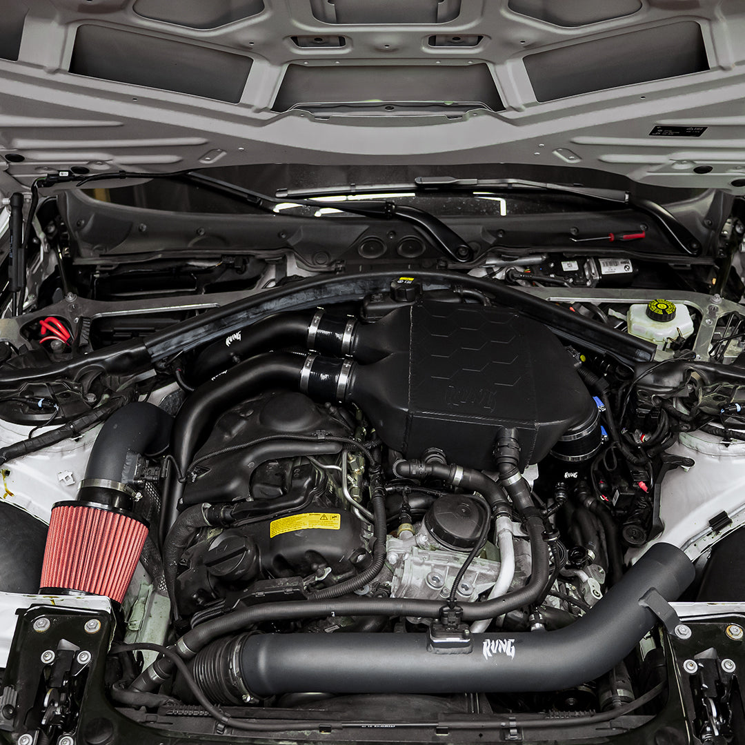 Rvng (F80,F82, F87) S55 Charge Pipe + Cold Side J Pipe - Island Racewerks