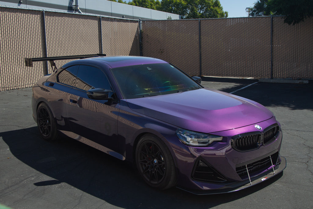 BMW G42 M240i Carbon Fiber Front Wind Splitter - Island Racewerks