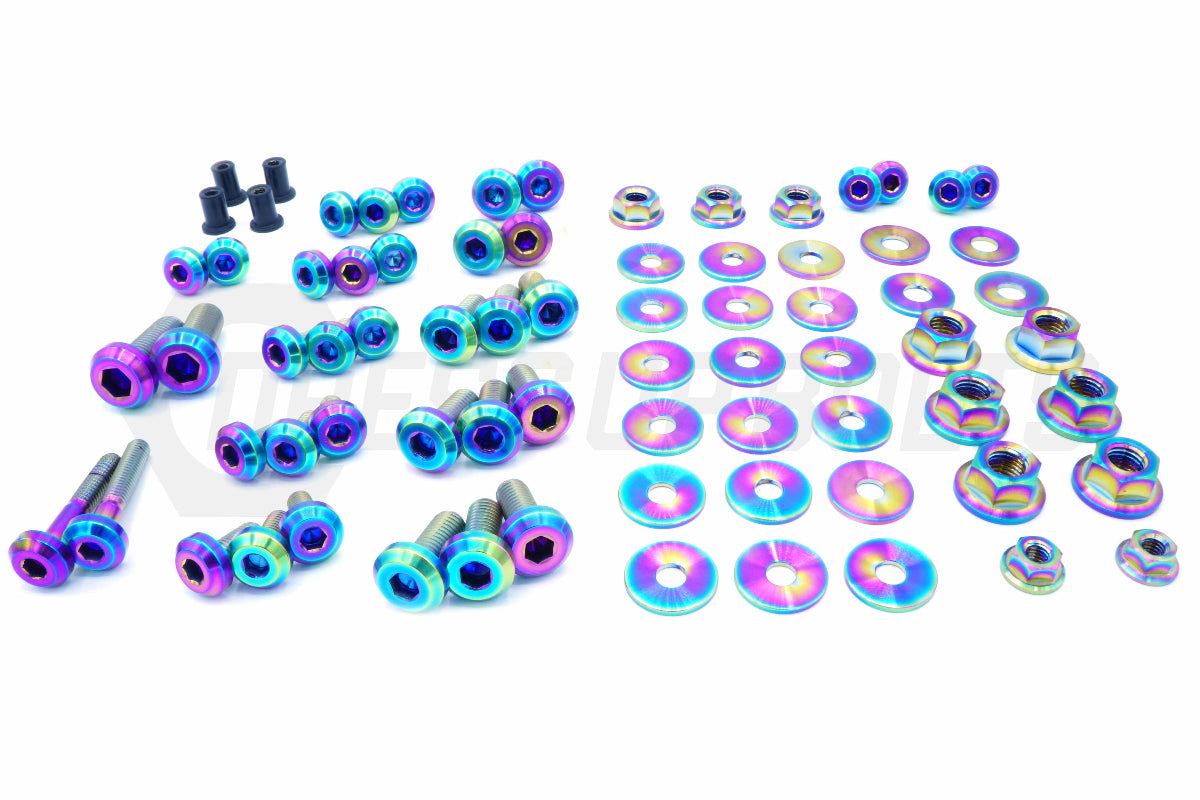 Stage 2 Titanium Hardware Engine Bay Kit - Mitsubishi Evo IX - Island ...