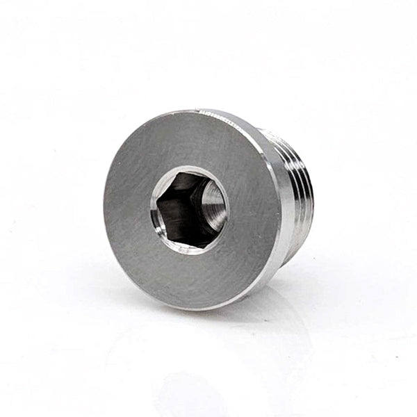 M18 x 1.5 O2 Sensor Bung Plug - 6AL4V Grade 5 Titanium - Island Racewerks