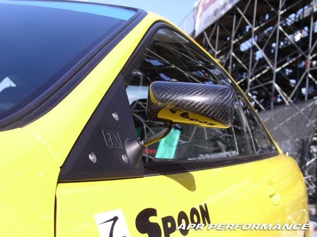 Acura Integra Carbon Fiber Formula GT3 Mirrors 1994-2001 - Island Racewerks