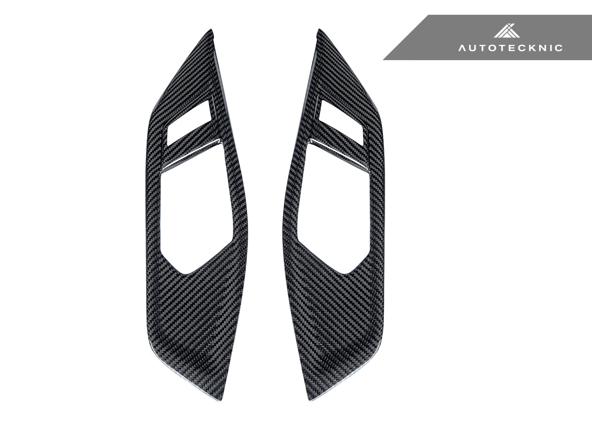 AutoTecknic Dry Carbon Window Switch Panel Trim Set - G22 4-Series ...