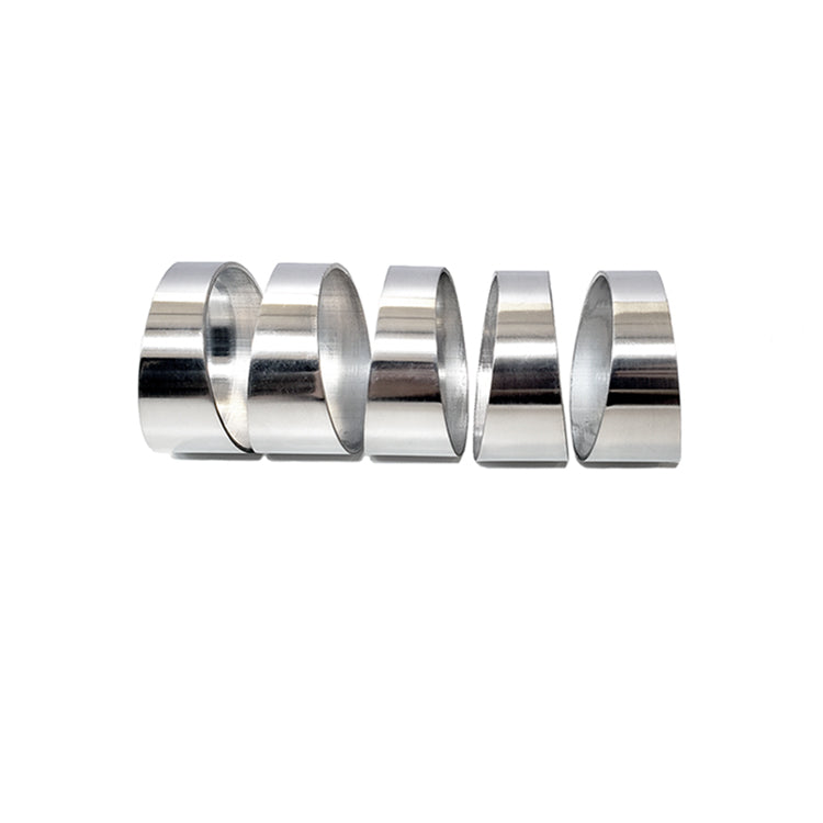 4.000" 16ga Long Radius (1.5D) Pie Cut - Polished OD - Aluminum (45° B ...