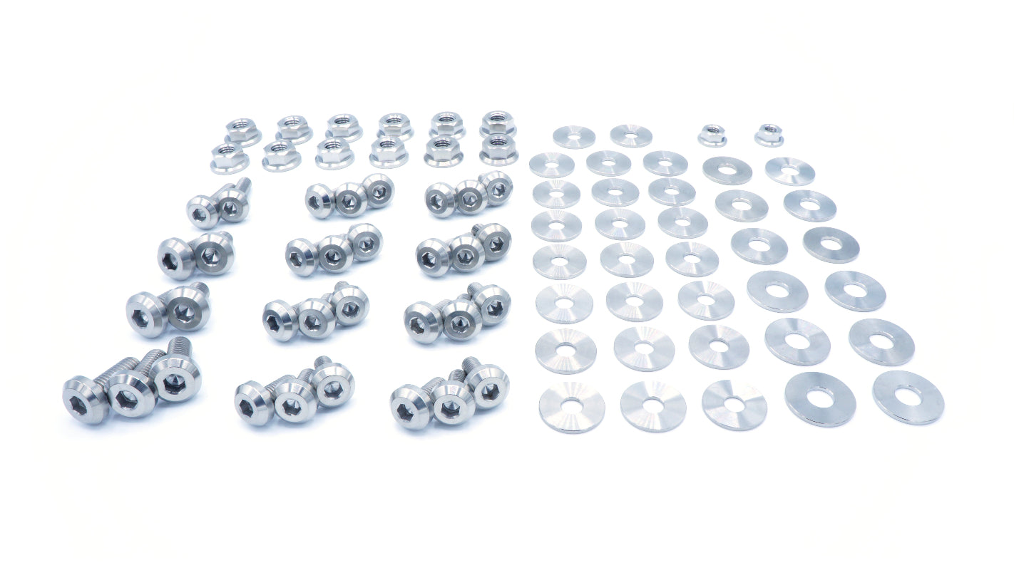 Stage 2 Titanium Hardware Engine Bay Kit - BRZ/GT86/FR-S (2013-2020 ...