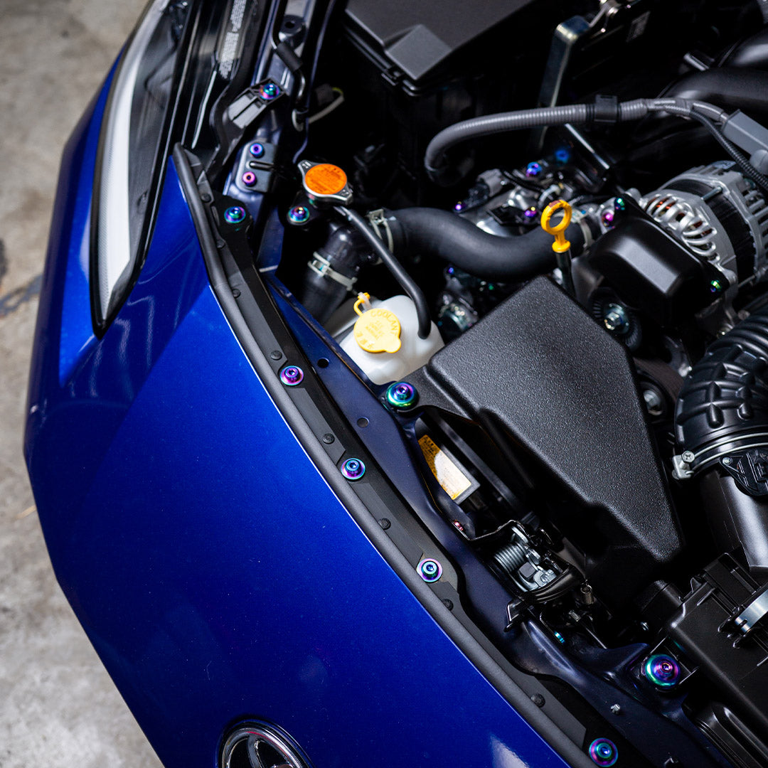 Stage 1 Titanium Hardware Engine Bay Kit - Toyota GR86/Subaru BRZ (202 ...