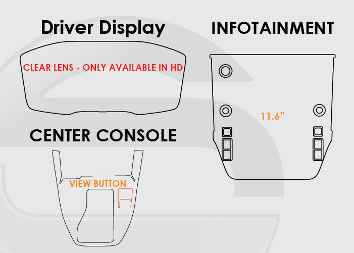Subaru Legacy Screen ProTech Kit - Island Racewerks