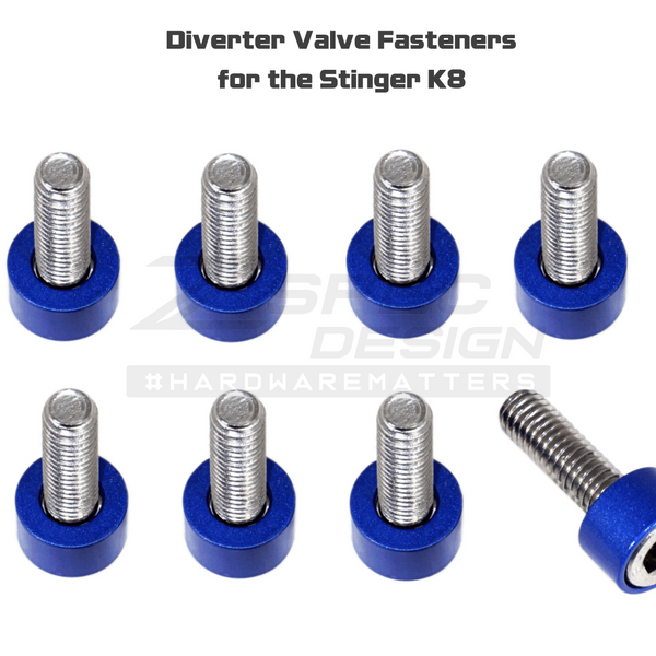 ZSPEC Diverter Valves Fastener Kit for '18+ Stinger GT K8, Stainless ...