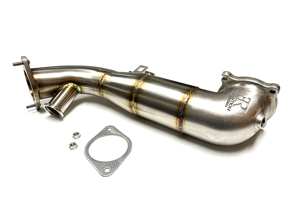 Competition Series 4" Catless Downpipe for the 2016+ Alfa Giulia / Ste ...