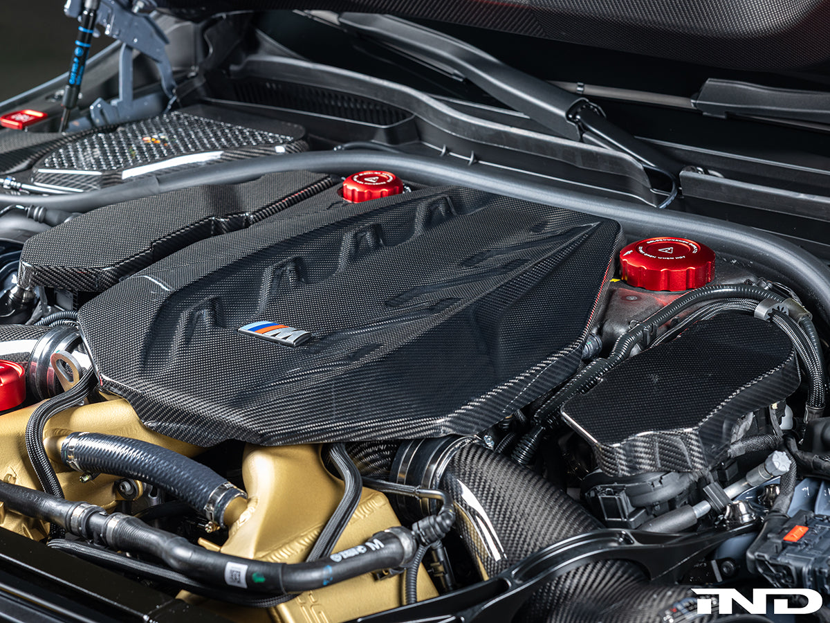 AutoTecknic Pre-Preg Carbon Engine Cover - G90/ G99 M5 - Island Racewerks
