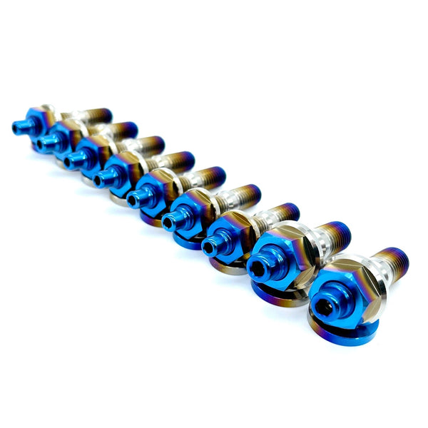 JDC Titanium Exhaust Manifold Stud Kit (Evo 1-9/ 2G DSM) - Island Racewerks