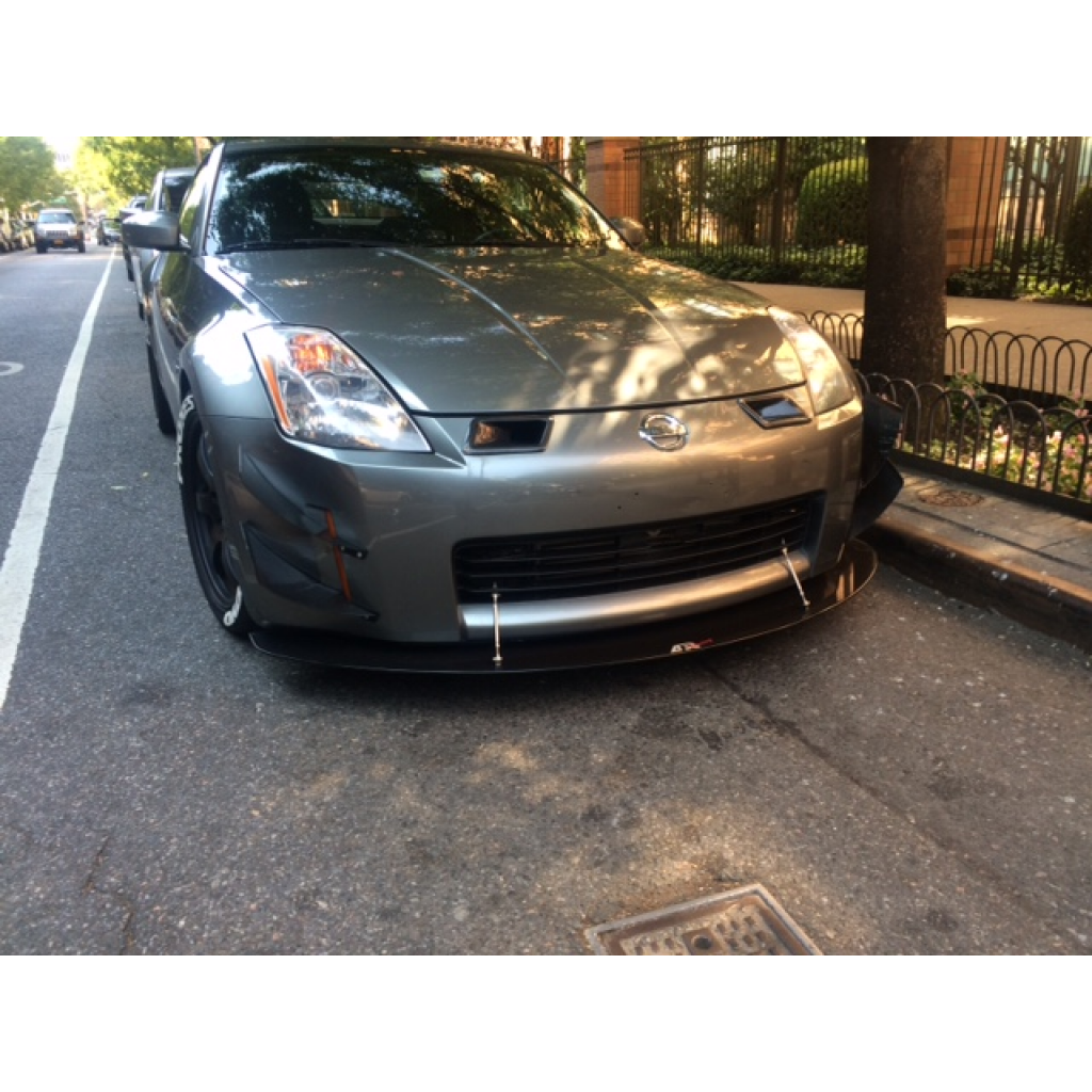 Nissan 350Z Carbon Fiber Front Wind Splitter 2002-2008 - Island Racewerks