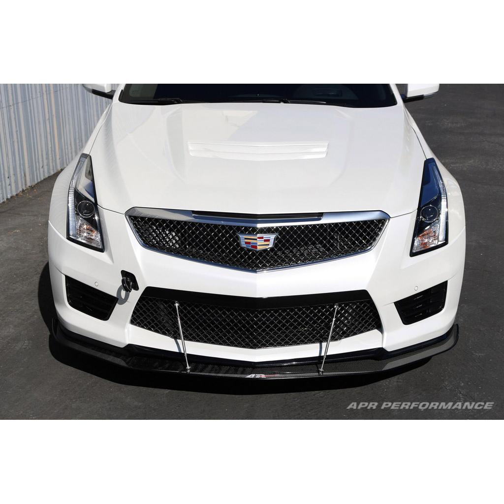 Cadillac ATS-V Carbon Fiber Front Wind Splitter 2016-2019 (Non-Carbon ...