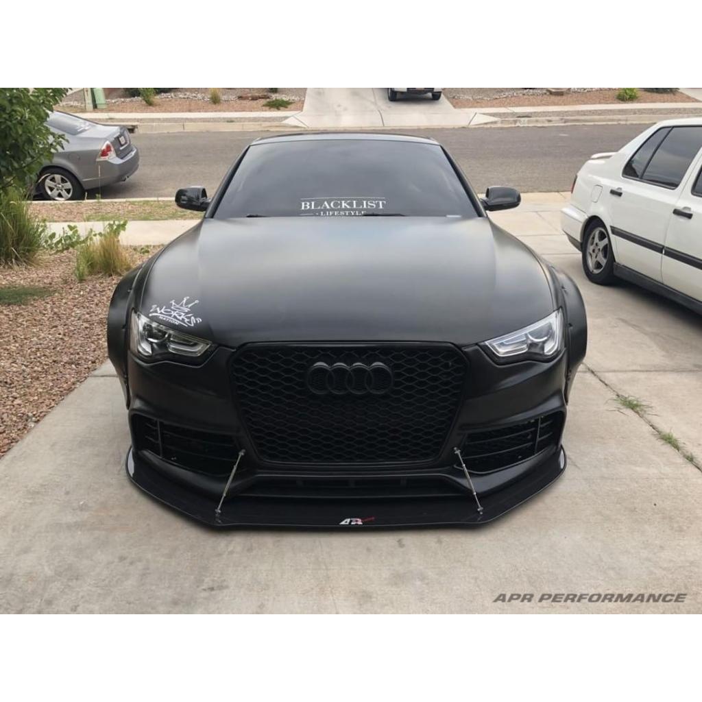 Audi S5 / RS5 Stock Bumper Carbon Fiber Front Wind Splitter 2013-2016 ...