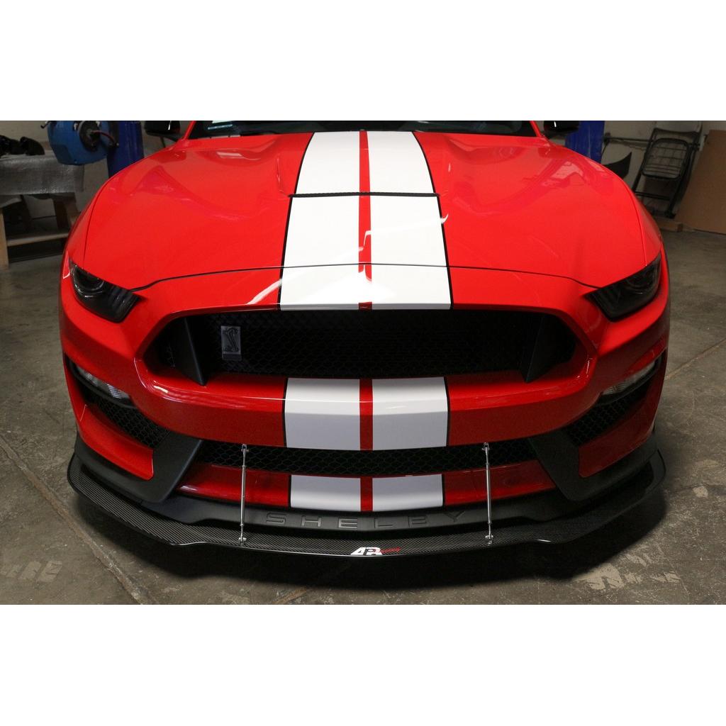 Ford Mustang S550 Shelby GT350 / GT350R Carbon Fiber Front Wind Splitt ...