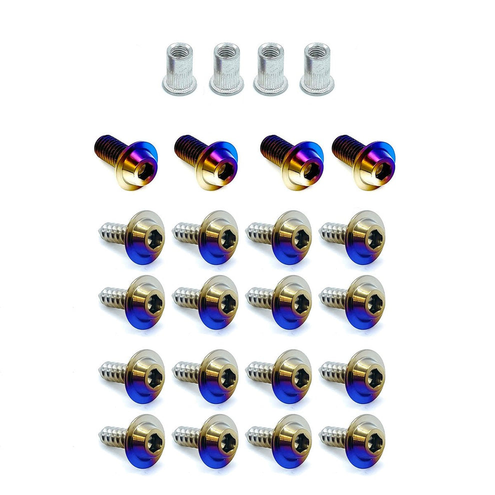 JDC Titanium Front Fender Liner Hardware (FK8 Civic Type R) - Island ...