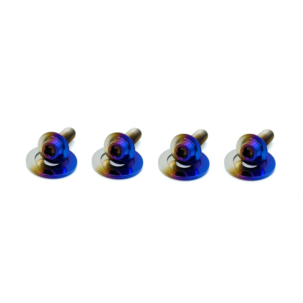 JDC Titanium Headlight Hardware Replacement Kit (Evo X) - Island Racewerks