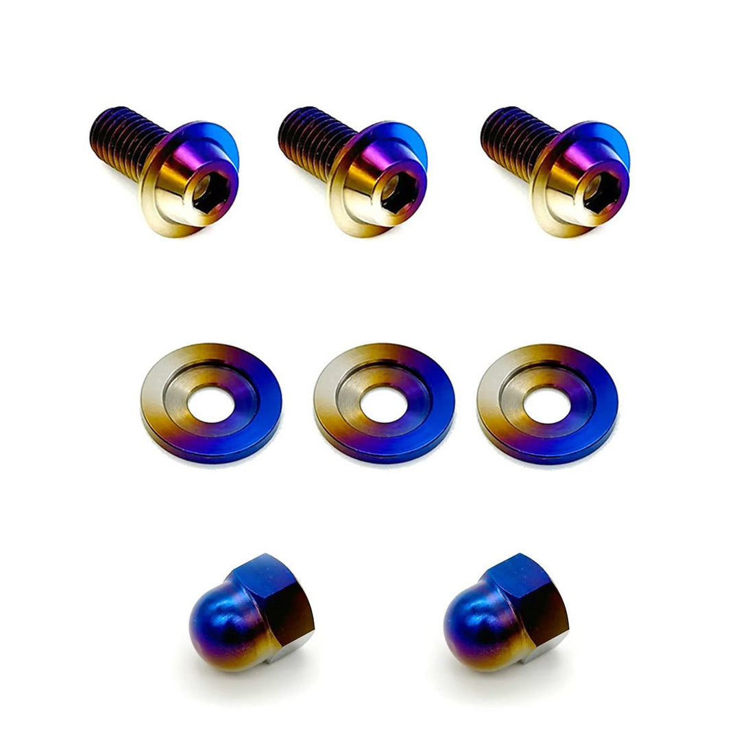 JDC Titanium Plastic Engine Cover Hardware (370Z) - Island Racewerks