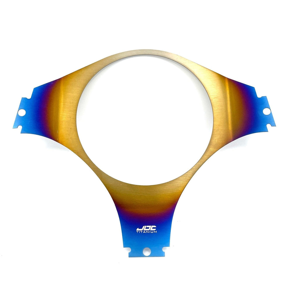 JDC Titanium Steering Wheel Overlay (Evo 7/8/9) - Blue / JDC Titanium ...