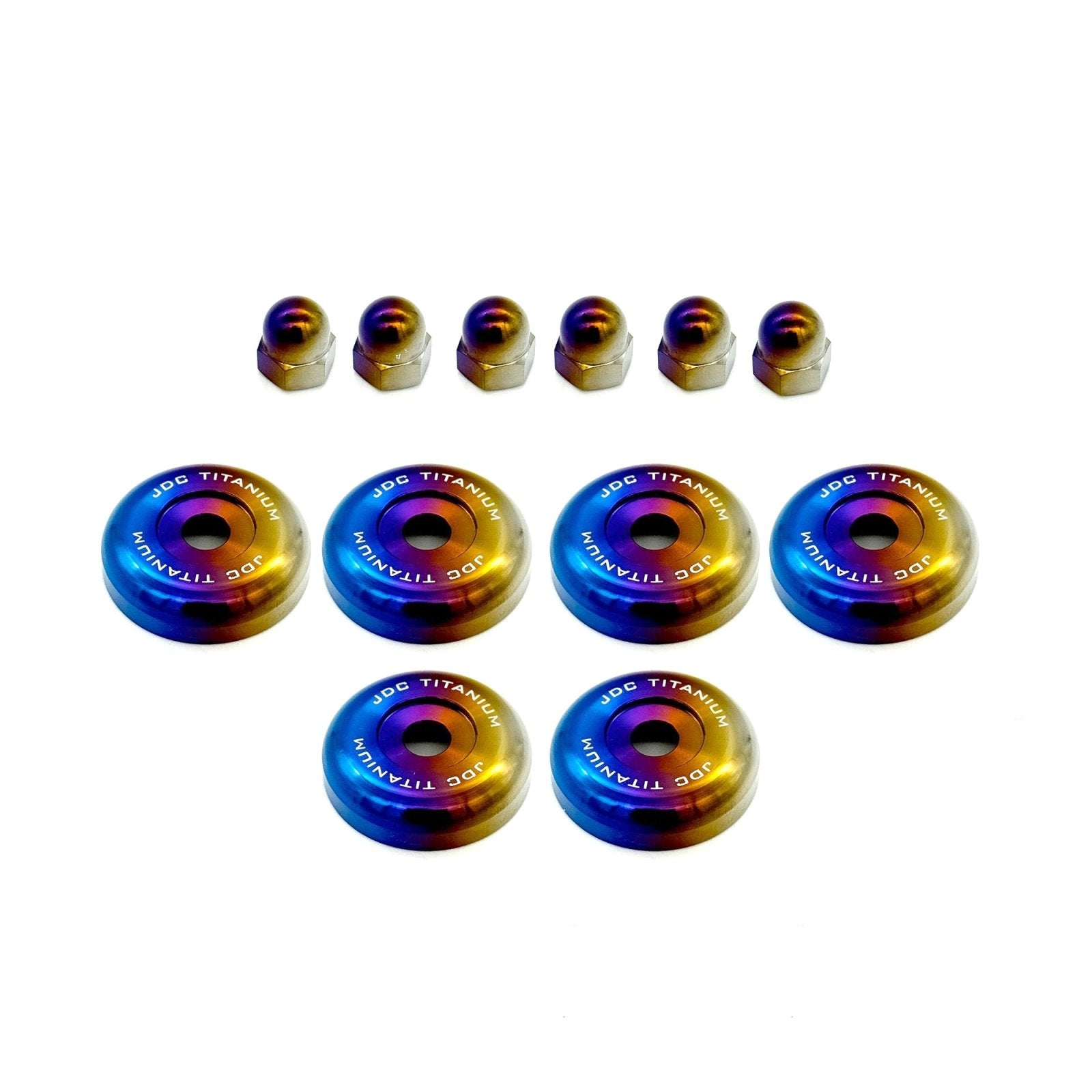 JDC Titanium Valve Cover Hardware Replacement Kit (Honda K20/K24/K24Z ...