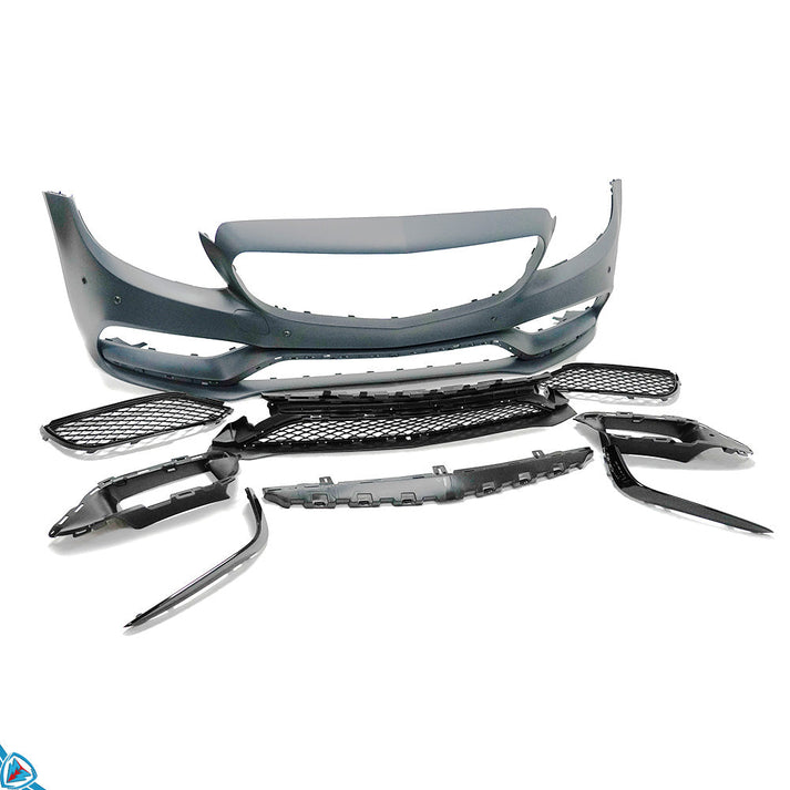 2015-2018 Mercedes-Benz (W205) Pre-Facelift C63 AMG Style Front Bumper ...