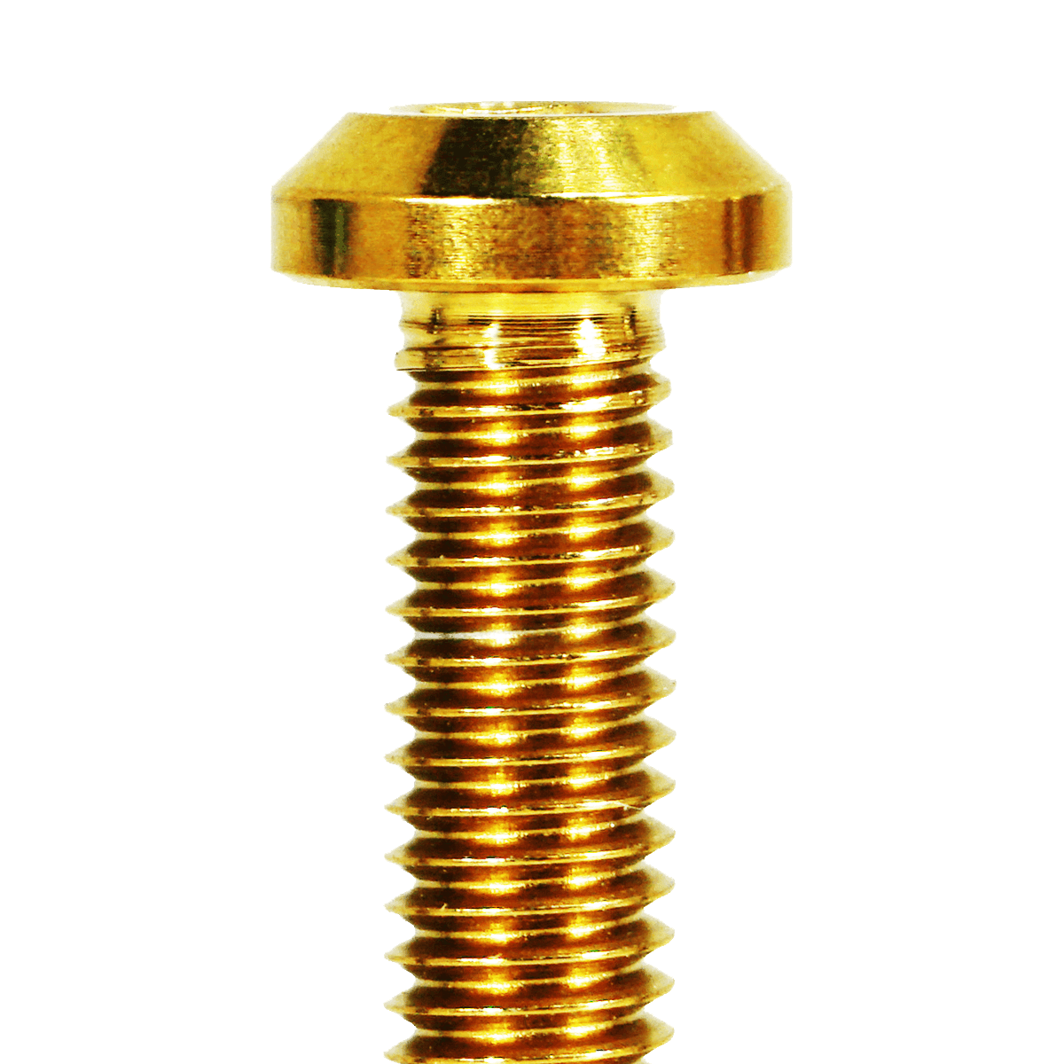 ZSPEC M6-1.0x40mm Dress Up Bolt® Fastener, Angled Head, Titanium Grade ...