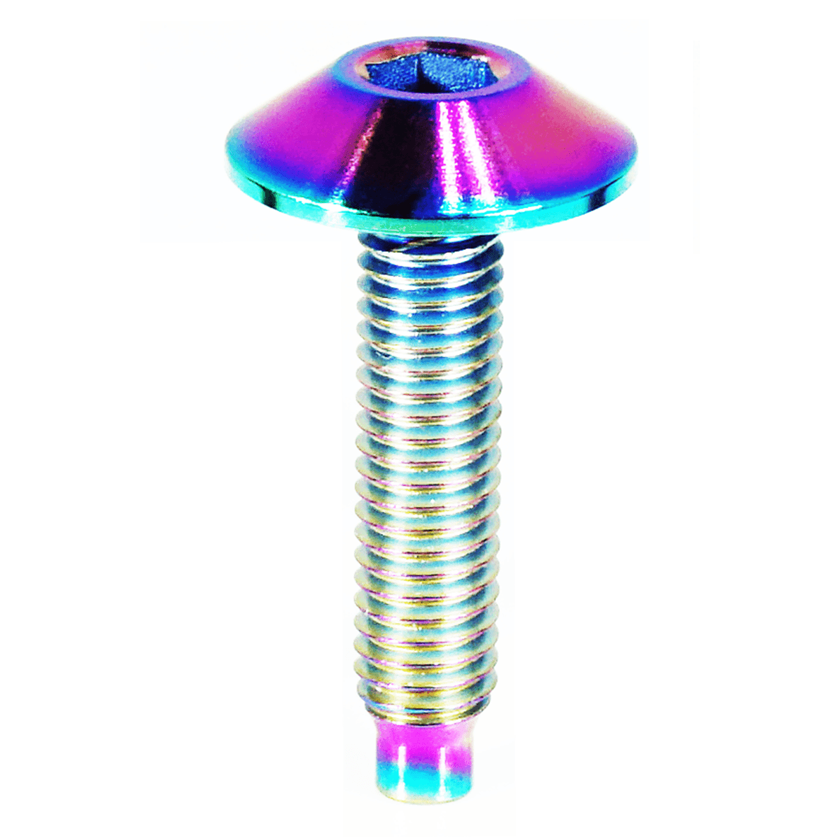 ZSPEC Low-Profile Body Kit Fastener, M5x20mm, Titanium w/ Rivet Nut, S ...